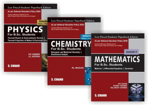 Physics,Chemistry And Mathematics (Combo Of 3 Books) For B.Sc. Students Semester II - NEP 2020 ...