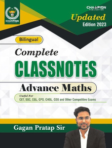 Complete Class Note Advance Maths Bilingual Updated Edition 2023 - Gagan Pratap Sir - Champion ...
