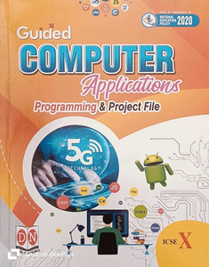 Guided Computer Applications Programming & Project File: Buy Guided Computer Applications ...