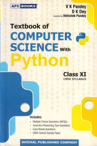 Apc Textbook Of COMPUTER SCIENCE With Python CBSE Class - 11: Buy Apc Textbook Of COMPUTER ...