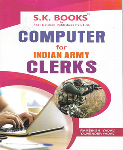Computer For Indian Army Clerks 2024-25 In English: Buy Computer For Indian Army Clerks 2024-25 ...