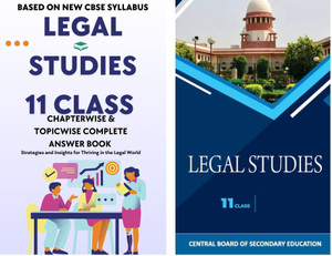 LEGAL STUDIES BOOK CLASS 11 With Complete Answer Book Chapter Wise Unit Wise As Per The New CBSE ...