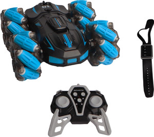 Eli & Chi 4WD Double-Sided RC Stunt Car Watch Gesture Control, Smoke & Mist Effect - 4WD Double ...