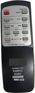 Akshita RM-156 HT Compatible For System Audio Remote Control KORYO Remote Controller - Akshita ...