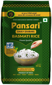 Pansari Daily (Dubar) Finest Quality Basmati Rice (Medium Grain) Price in India - Buy Pansari ...