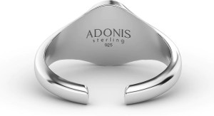 Adonis Sterling North Star Signet Ring Sterling Silver Ring Price in India - Buy Adonis Sterling ...