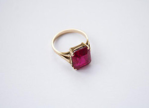 Chopra Gems Unique & Effective 100% Original Ruby Manik Ring for Men & Women Brass Ring Price in ...