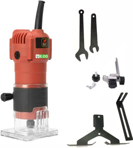 JK Super Drive Wood Trimmer 6.35MM Tool E.Co, 30000 RPM-Wood Cutting, Edge Forming, Chamfering ...