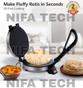 NIFA TECH ® Electric Automatic Machine with 900 Watts Roti/Chapati 2 years warranty SAM-13 Roti ...