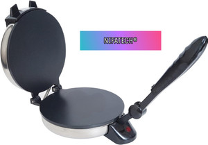 NIFA TECH ® Electric Automatic Roti Maker Machine with 1100 Watts Roti/Chapati/Parathas Roti and ...