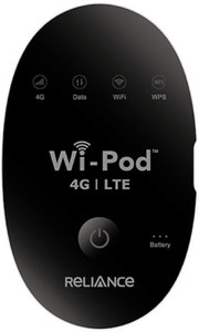 Reliance zte WD670 4G LTE Hotspot All Sim Supported 4G Router 2.4 GHz 150 Mbps Wifi Speed Single ...