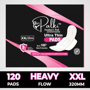 Palki Ultra Thin XXL Size Super Absorbent Leak Proof Sanitary Pad Combo ...
