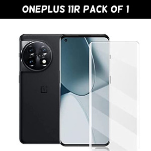 GORIILA FIVE Edge To Edge Tempered Glass for OnePlus 11 5G, OnePlus 11R 5G, Bubble-free ...