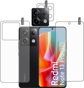 GARUDA GLASS Front and Back Tempered Glass for REDMI NOTE 13 PRO 5G with camera lens protector ...