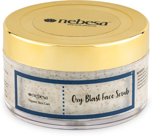 Nebesa Organics Skincare Oxy Blast Brightening Face Scrub 50g Scrub - Price in India, Buy Nebesa ...