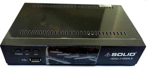 Solid HDS2-2100DLX FULL HD DVB S2 Set Top Box with YouTube No Monthly Reachage Media Streaming ...