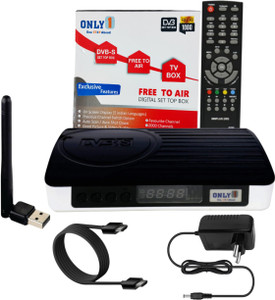Only 1 ONE STEP AHEAD by LRIPL ON17W DD Free Dish HD Set Top Box | Wifi & YouTube Media ...