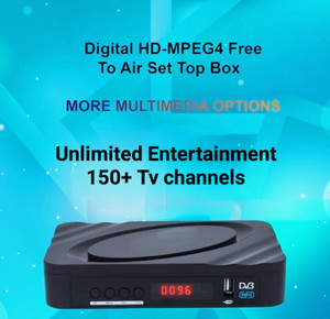 Sky Best Mpeg-4 High Quality Dd free dish 150+ Tv Channels Lifetime Free Set Top Box Media ...