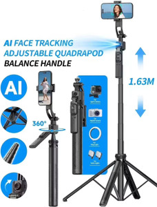 RETRACK C17 AI Smart Gimbal Tripod 360° Auto Follow-Up Face Tracking Gimbal All-in-One Bluetooth ...