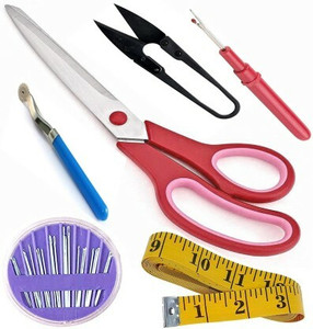 DECRONICS Set of 6 Sewing Kit for Home/Tailoring Daily Needs / Sewing Supplies Accessories ...