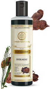 KHADI NATURAL Ayurvedic Shikakai Hair Cleanser/Shampoo - Price in India, Buy KHADI NATURAL ...