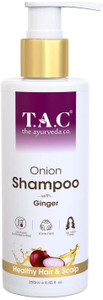 TAC - The Ayurveda Co. Onion Hair Shampoo - Combats Hair Fall, Aids Regrowth Sulfate & Paraben ...