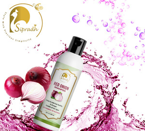 Sipradh Red Onion Black Seed Oil Shampoo With Seed Oil Extract & Pro-Vitamin B5 - 200 ml - Price ...