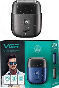 VGR V-340 Professional Foil Shaver with IPX7 Waterproof & Triple floating blades Shaver For Men ...
