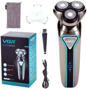 VGR V-323 Professional Men's Shaver Cordless Rechargeable, IPX6 Shaver For Men - VGR : Flipkart.com