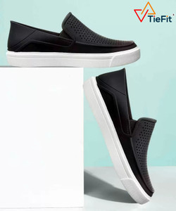 TieFit Rubber Casual/Walking Shoes/Outdoor Ultra Lightweight Sneaker Slip On Sneakers For Men ...