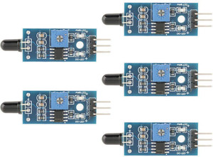 MAG BEE IR Flame Sensor Module Detector Smartsense For Temperature Detecting Pack of 5 ...