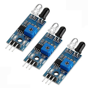 SG Flash (Pack of 3) IR Proximity Sensor for line follower and Obstacle sensing Robots Security ...