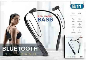 Neeteck B11 Bluetooth Neckband Fast Charging 10 Meter v5.0 Connectivity IPX4 Bluetooth Price in ...