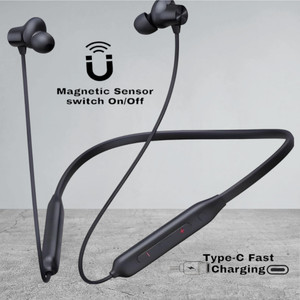 TWS Wireless Neckband, 48Hrs Playtime, Double EQ Mode, Fast Charging_HN Bluetooth & Wired Price ...