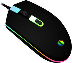 ENTWINO Laptop Mouse With RGB Light, DPI Button, Anti-skid surface, perfect grip Wired ...