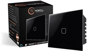 Howell 1 Gang Wi-fi Smart 24 Amp Touch Switch Compatible With Alexa, Google & Siri Smart Switch ...