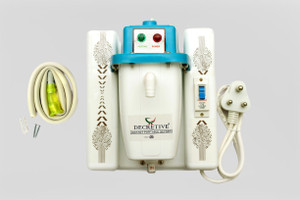 DECRETIVE 1 L Instant Water Geyser (Instant Running Water Heater ABS Plastic, Auto Cut Off ...