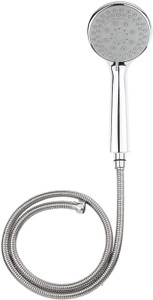 CLIBO by Swastik ind 5 Gear/Flow ABS Plastic Hand with SS Tube 1.5 M and Hook Shower Head Price ...