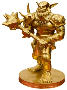 celestial crafts 3D Printed Golden warrior Statue Decorative Showpiece - 15 cm Price in India ...