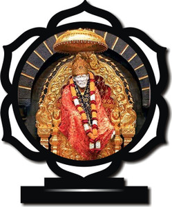 2 O'Clock 2 O'Clock SAI BABA CAR DASHBOARD Decorative Showpiece - 7.62 cm Price in India - Buy 2 ...