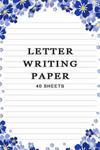 lookat Classic Writing Paper Pack, A5, 40 Sheets, Perfect for Personal ...