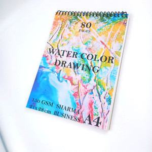 KRASHTIC A4 Sketch White Paper For Drawing Sketching Water Drawing Pack Of 1 (80 Pages) Sketch ...