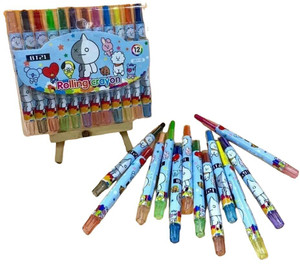 Flipkart.com | Timbktoo bts rolling crayons pack of 1 tip Nib Sketch Pen