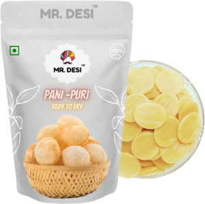 MR DESI Panipuri Pellets I Hygienic & Tasty I Ready to Fry I Golgappe Price in India - Buy MR ...