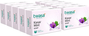 Twasa Kesar Mint Bath Soap | ayurvedic saffron kesar soap for face pimples - Price in India, Buy ...