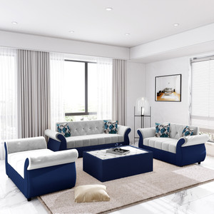 Bharat Lifestyle Alina Solid Wood 3 + 2 + 2 Sofa Set Price in India - Buy Bharat Lifestyle Alina ...