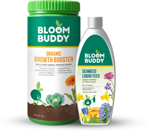 Bloom Buddy Organic Growth Booster + Seaweed 200ml Potting Mixture, Manure Price in India - Buy ...