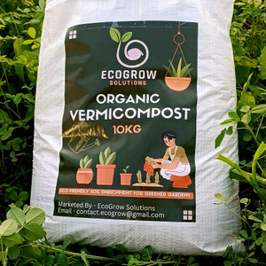 Ecogrow Vermicompost for Plants Manure, Fertilizer, Potting Mixture, Soil Price in India - Buy ...