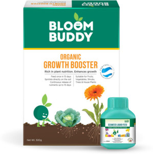 Bloom Buddy OGB 500g & SEAWEED 50ml Potting Mixture, Manure Price in India - Buy Bloom Buddy OGB ...
