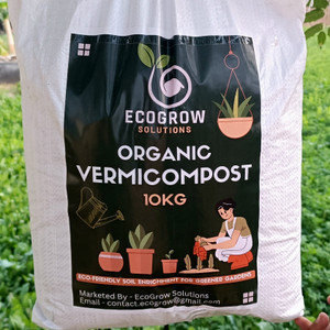 EcoGrow Solutions Organic Vermicompost Manure Manure, Potting Mixture, Soil, Fertilizer Price in ...